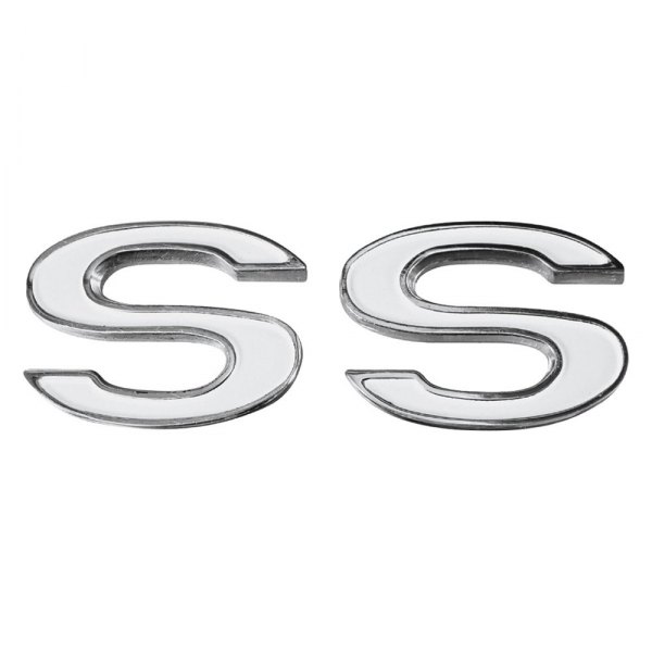 RESTOPARTS® PZ00055 - "SS" Fender Emblem