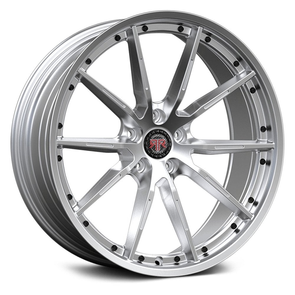 REVOLUTION RACING® RF1 Wheels - Silver Rims