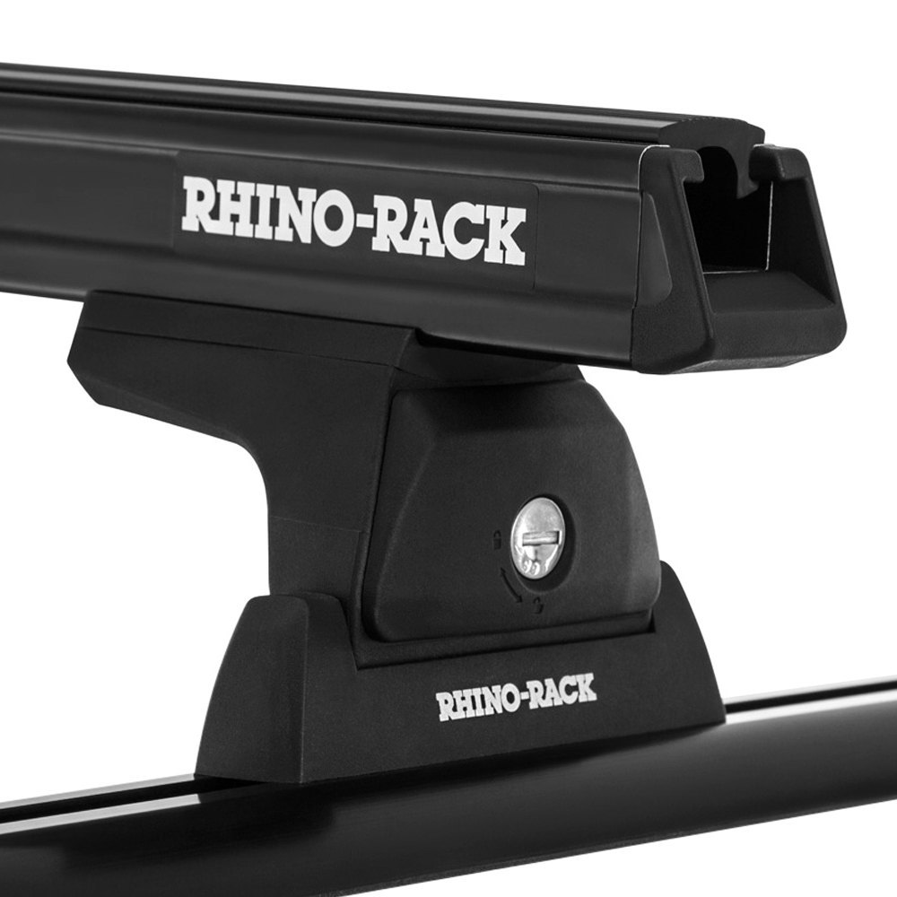 Rhino-Rack® JA8957 - Heavy Duty RLT600 Black Roof Rack System