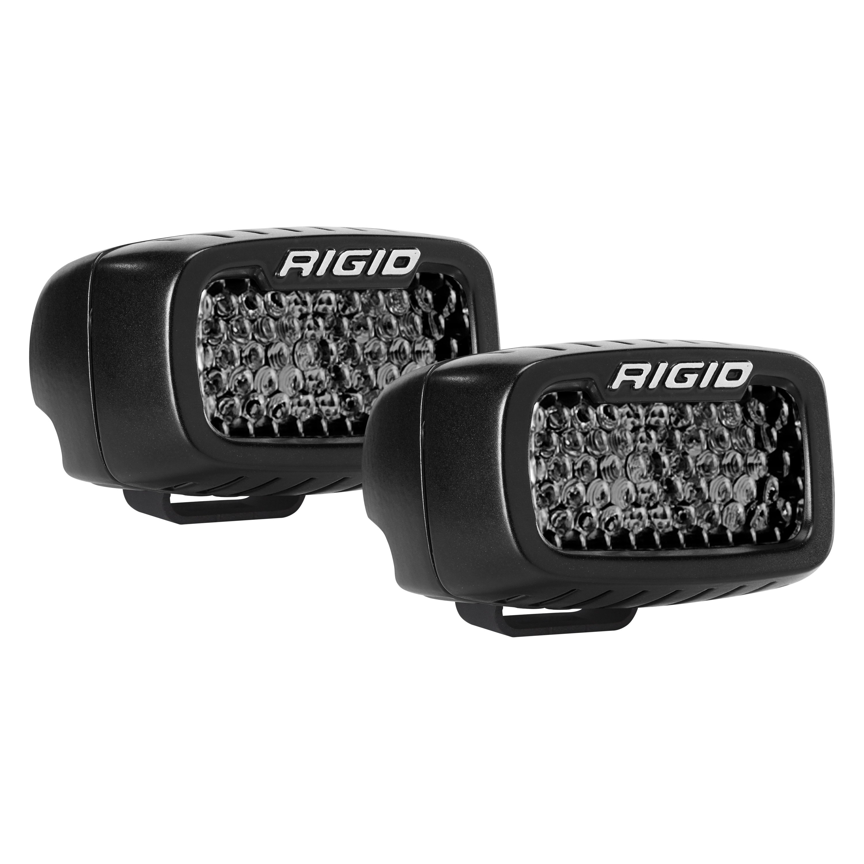 Rigid Industries® 902513BLK - SR-M Series Pro Midnight Edition 2"x3 ...