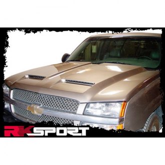2003 Chevy Silverado Custom Hoods | Carbon Fiber, Fiberglass — CARiD.com