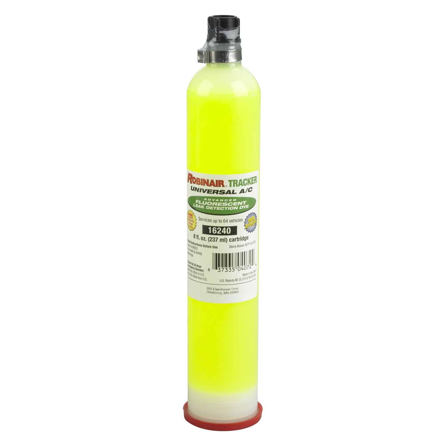 Robinair® 16240 - 8 oz. Tracker A/C Fluorescent Dye
