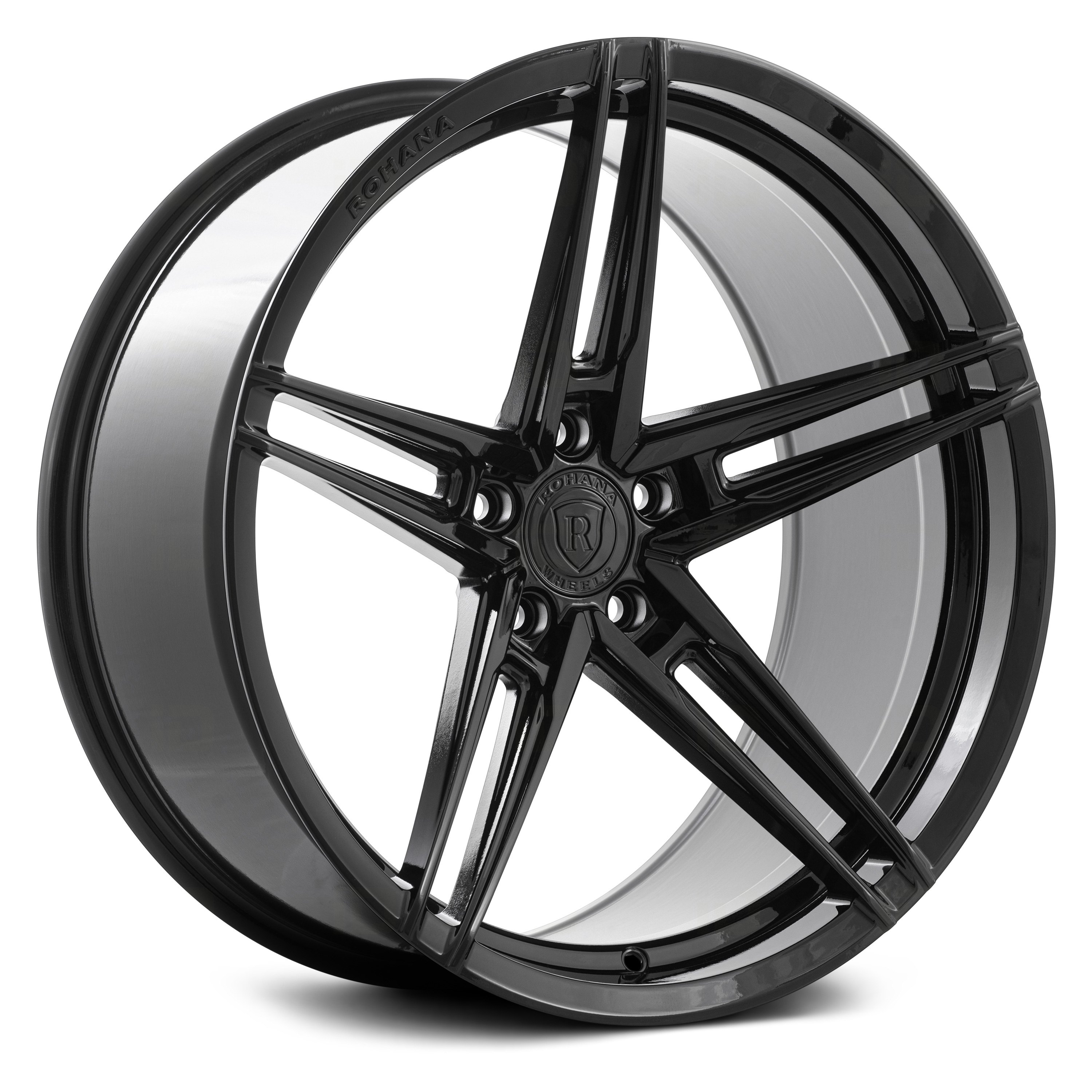 ROHANA® RFX15 Wheels - Gloss Black Rims
