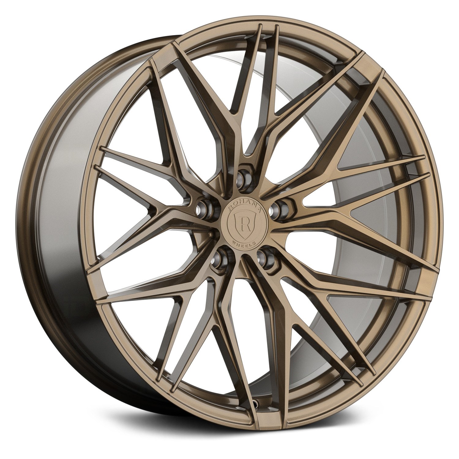 ROHANA® RFX17 Wheels - Gloss Bronze Rims