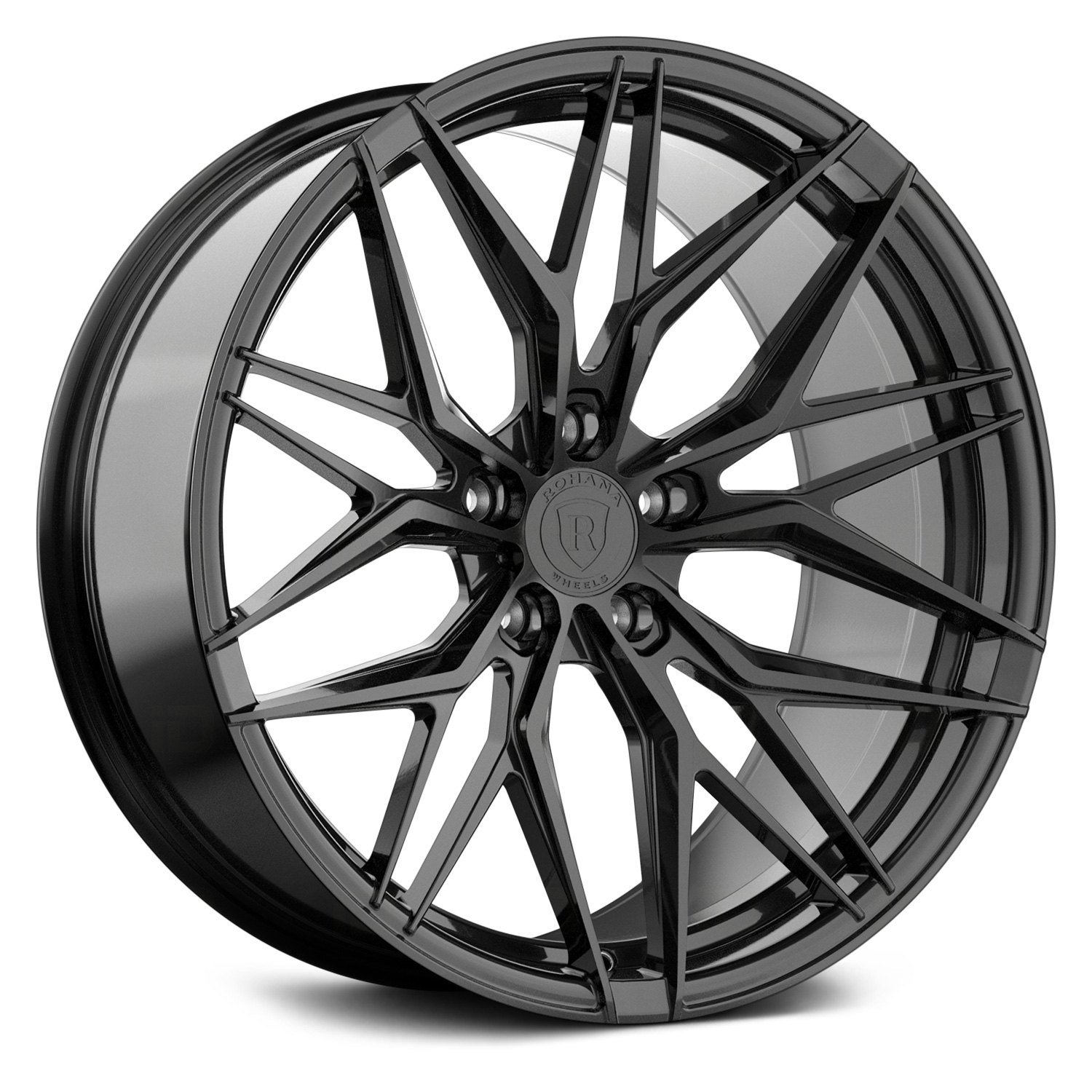 ROHANA® RFX17 Wheels - Gloss Black Rims