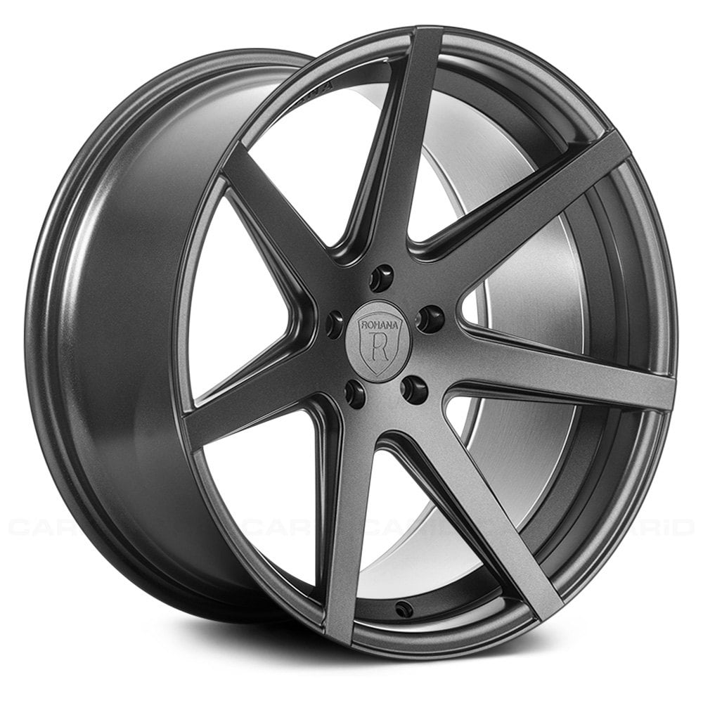 ROHANA® RC7 Wheels - Matte Graphite Rims