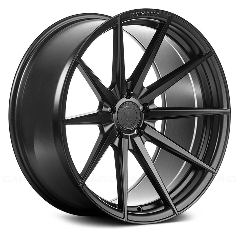 ROHANA® RFX1 Wheels - Matte Black Rims