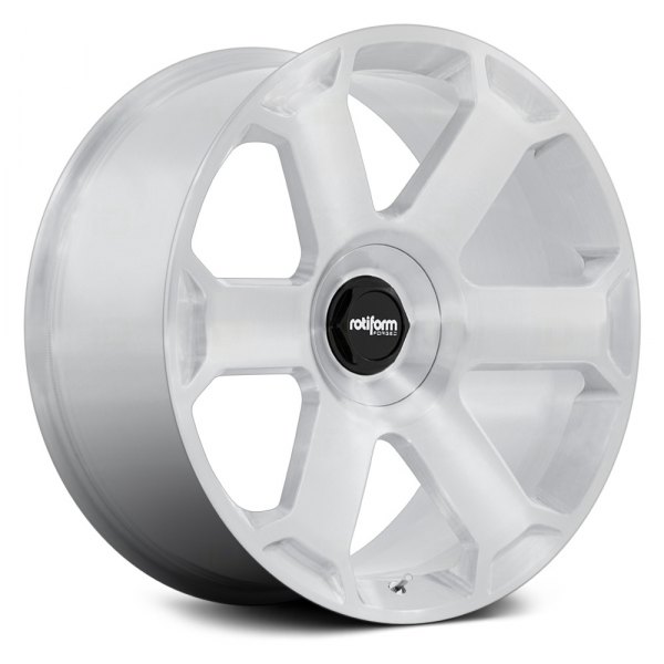 ROTIFORM® AVS FORGED MONOBLOCK Wheels - Brushed Silver Rims