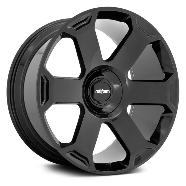 ROTIFORM® AVS FORGED MONOBLOCK Wheels - Gloss Black Rims