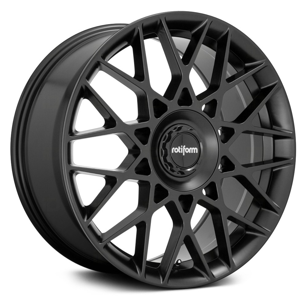 ROTIFORM® BLQ-C Wheels - Satin Black Rims
