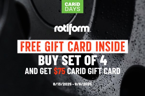 ROTIFORM® FUC 3PC Wheels - Custom Finish Rims