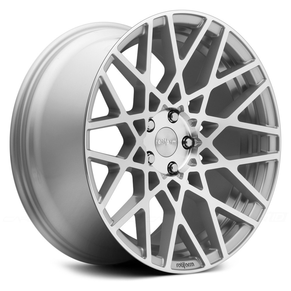 ROTIFORM® BLQ Wheels - Silver with Machined Face Rims