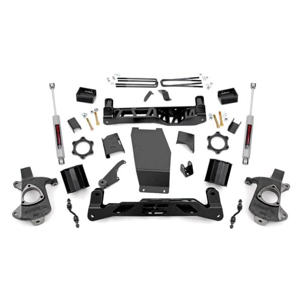 Rough Country® 22431 - 5" Front and Rear Suspension Lift Kit