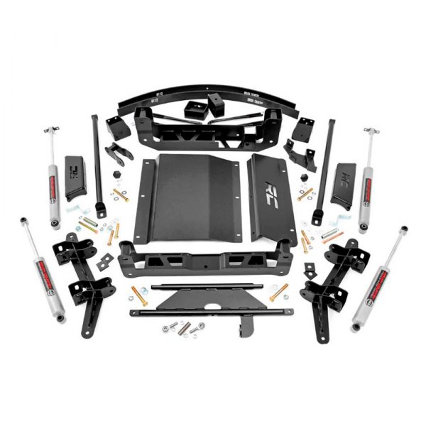 Rough Country® 27630 - 4" Front and Rear Suspension Lift Kit