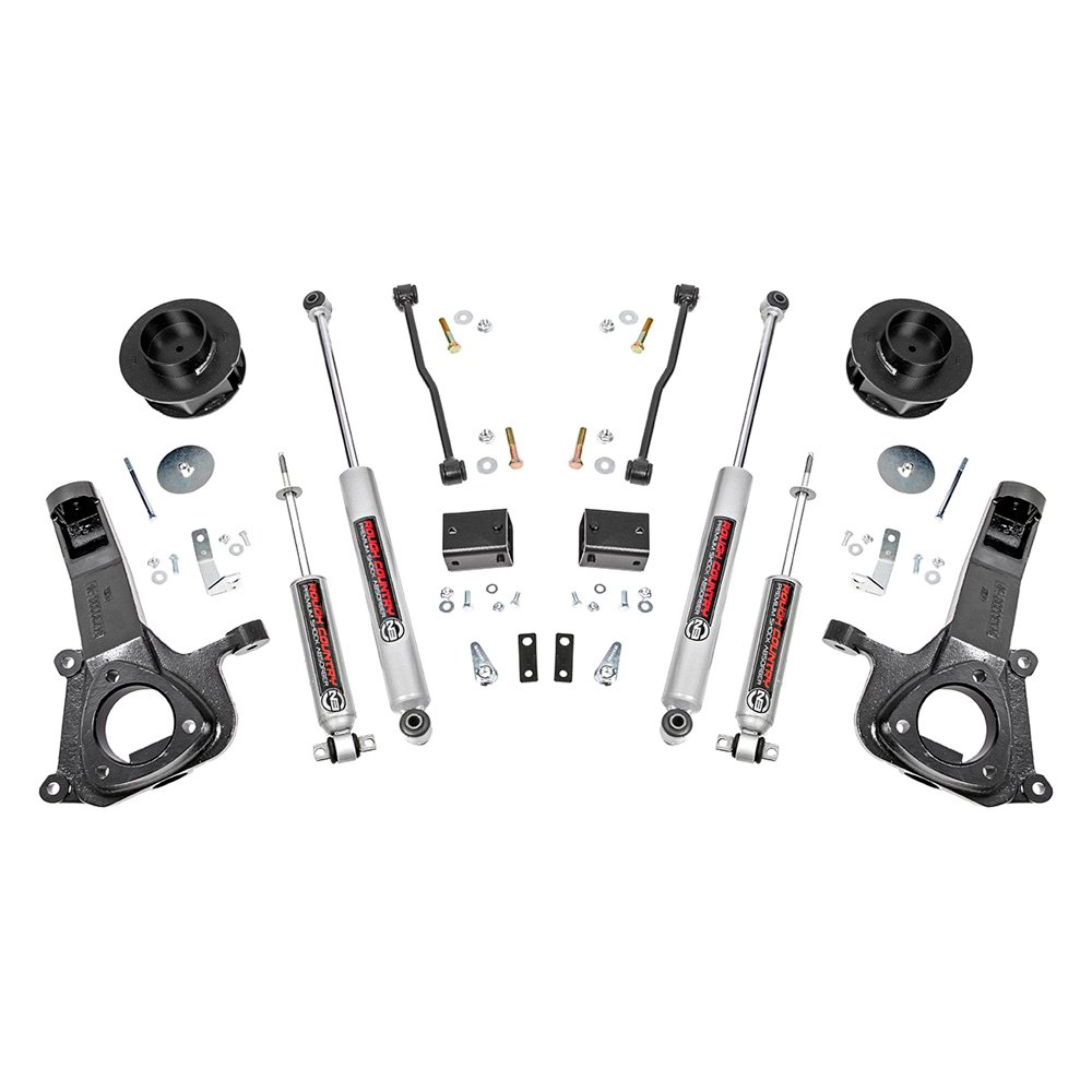 Rough Country® 30730 - 4" Front and Rear Suspension Lift Kit