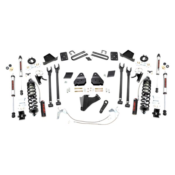 Rough Country® 53258 - 6" Coilover Conversion 4-Link Front and Rear Suspension Lift Kit