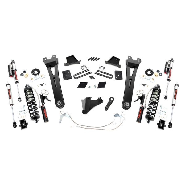 Rough Country® 54059 - 6" Coilover Conversion Radius Arm Front and Rear ...