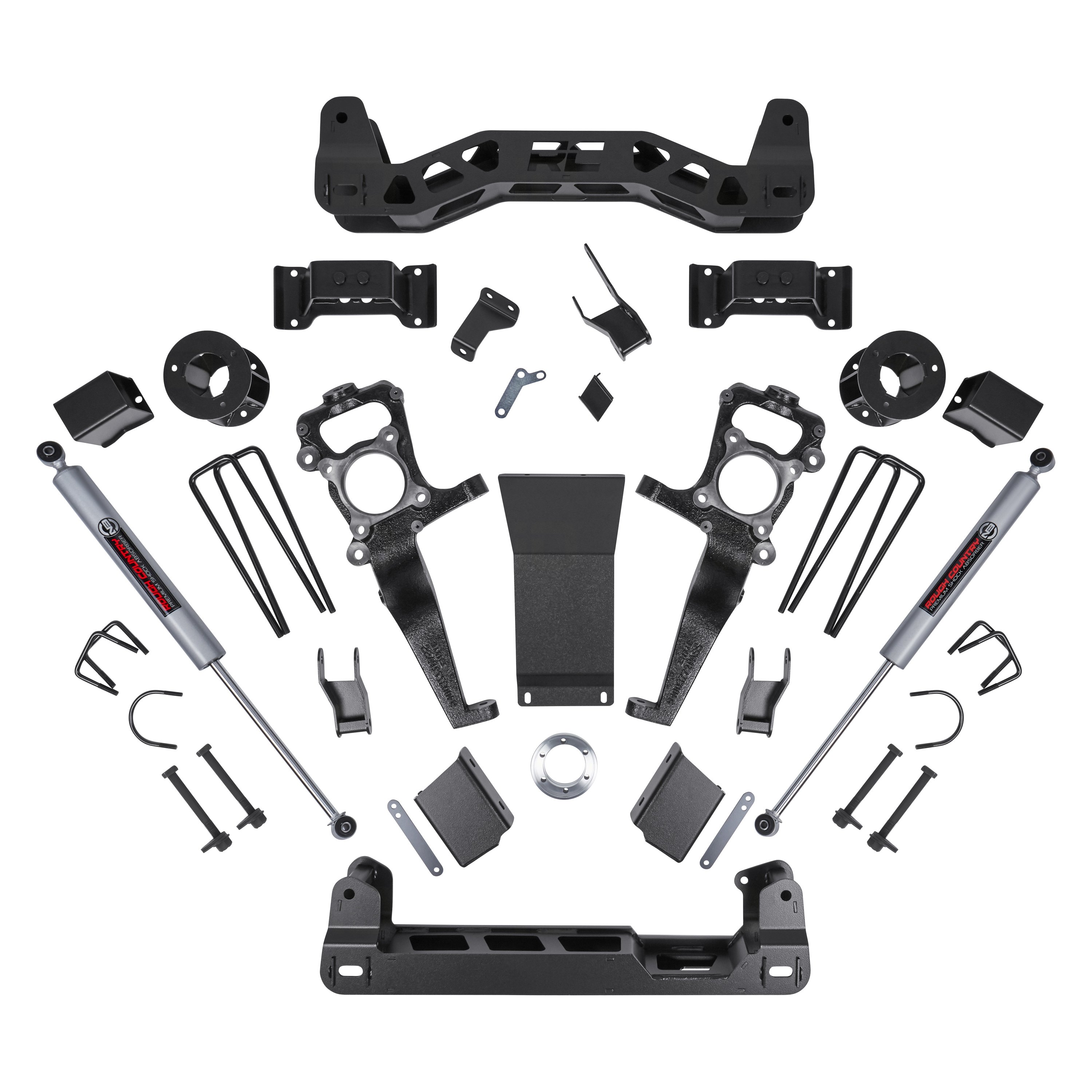 Rough Country® - Front and Rear Suspension Lift Kit