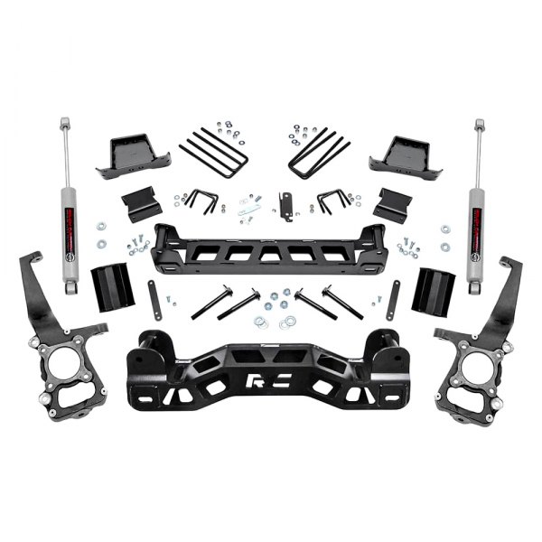 Rough Country® 57330 - 6" x 5" Front and Rear Suspension Lift Kit