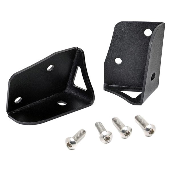 Rough Country® 70044 - Textured Black A-Pillar Mounts for 4" Round or 2 ...