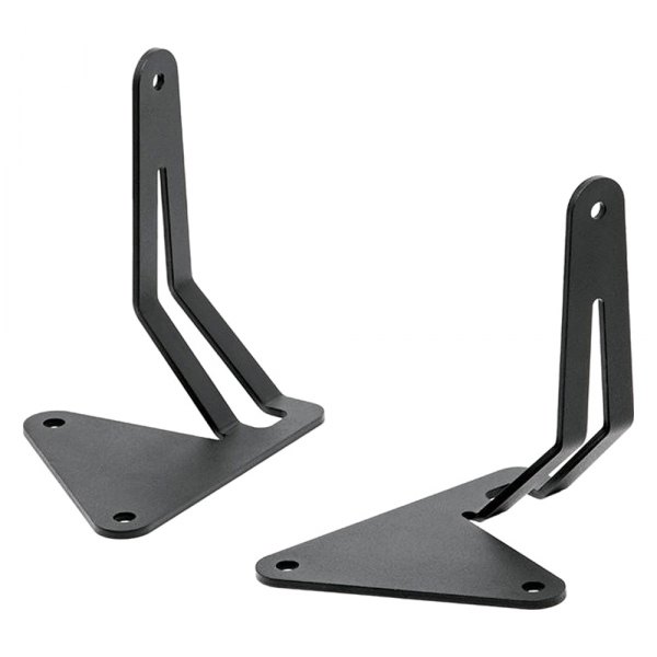 Rough Country® 70536 - Textured Black Bumper Mounts for 30" Single Row ...