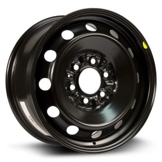 17 Inch Steel Wheels - Black, Truck, Original Rims | CARiD