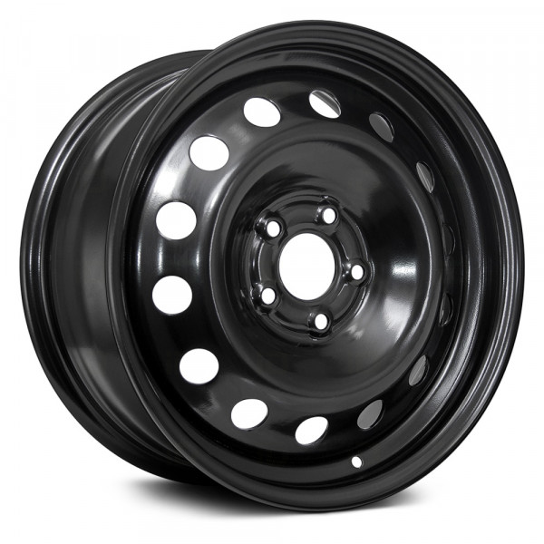RT® 17" STEEL WHEEL 5 LUG X47112 Wheels - Black Rims