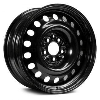 17 Inch Steel Wheels - Black, Truck, Original Rims | CARiD