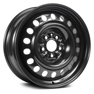 17 Inch Steel Wheels - Black, Truck, Original Rims | CARiD