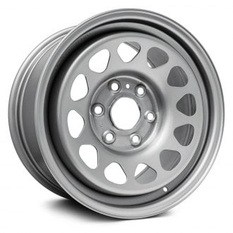 17 Inch Steel Wheels - Black, Truck, Original Rims | CARiD