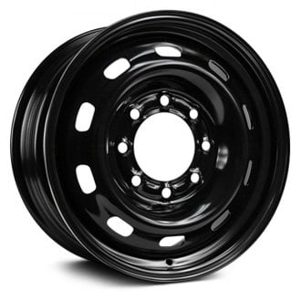 17 Inch Steel Wheels - Black, Truck, Original Rims | CARiD