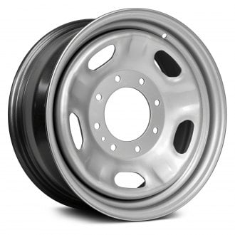 17 Inch Steel Wheels - Black, Truck, Original Rims | CARiD