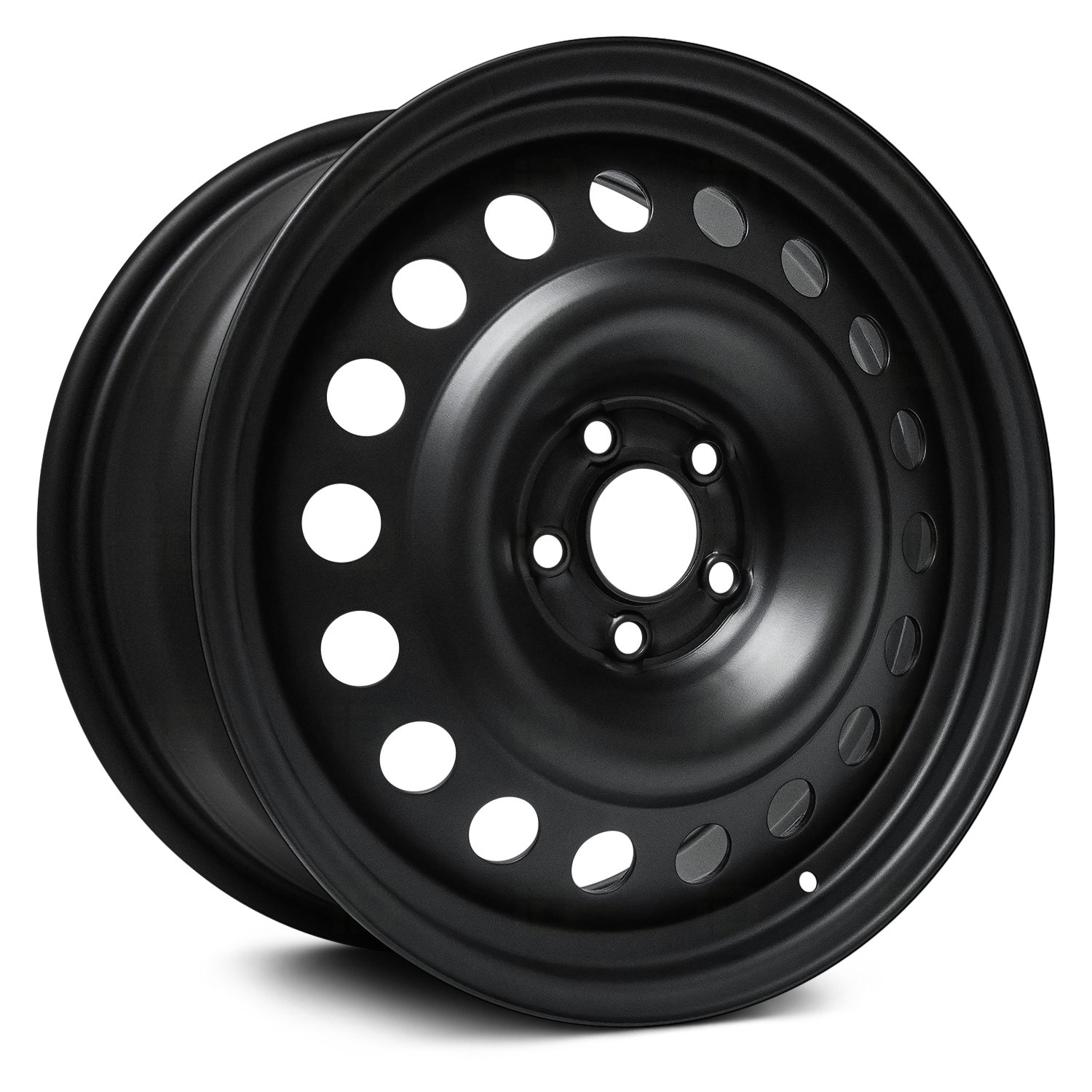 RT® 18" STEEL WHEEL 5 LUG X48112 Wheels - Black Rims