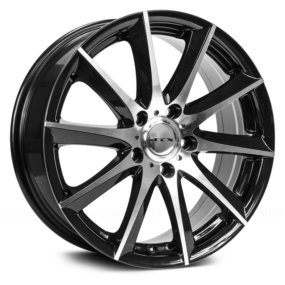 RTX® DYNAMO Wheels - Black with Machined Face Rims