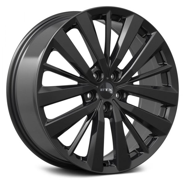 RTX® NI-02 Wheels - Gloss Black Rims