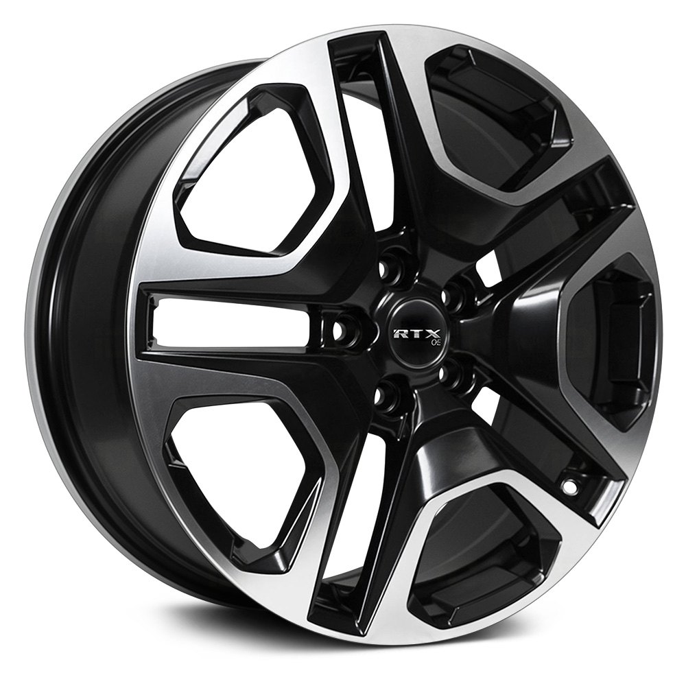 RTX® OSAKA Wheels - Satin Black with Machined Face Rims