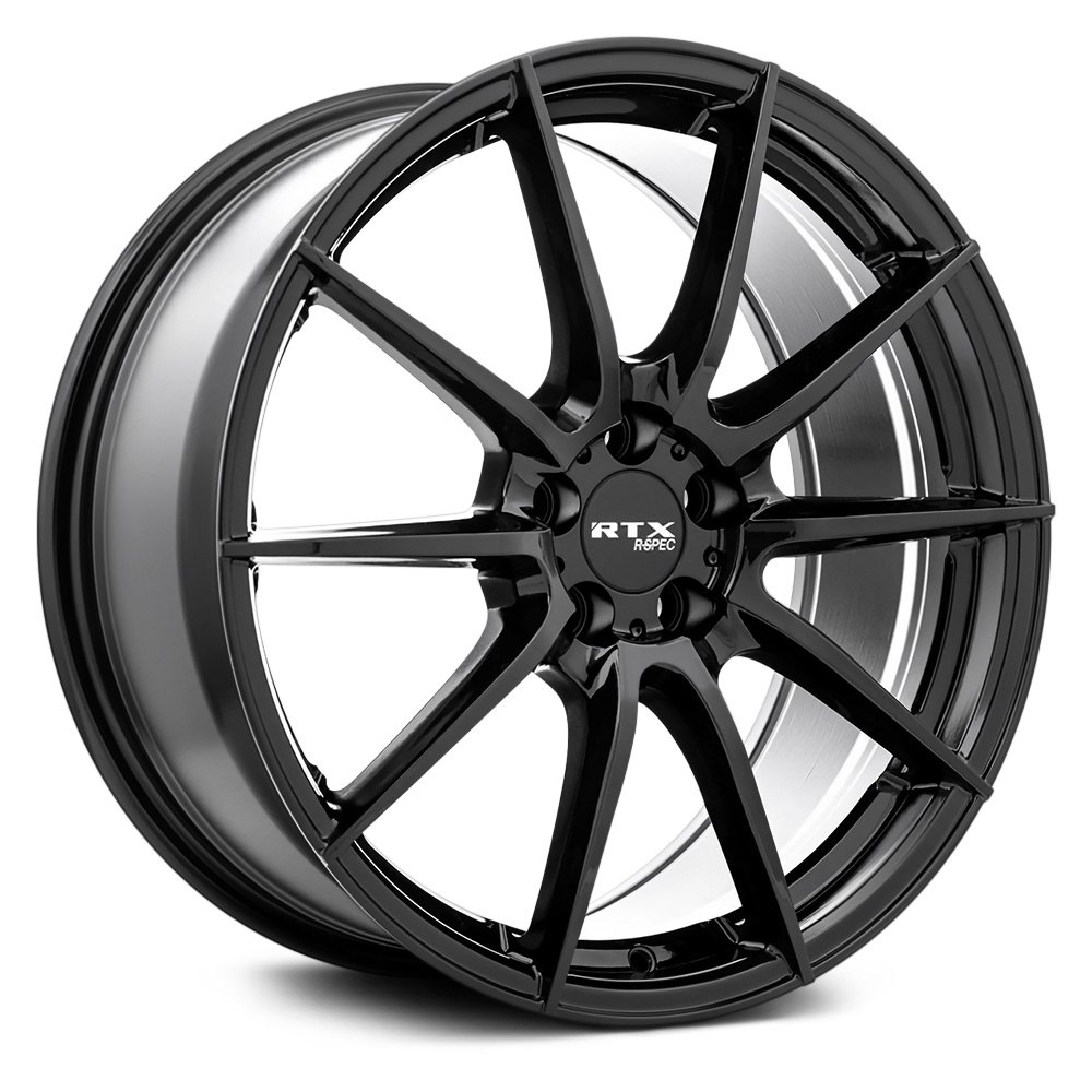 RTX® RS03 Wheels - Gloss Black Rims