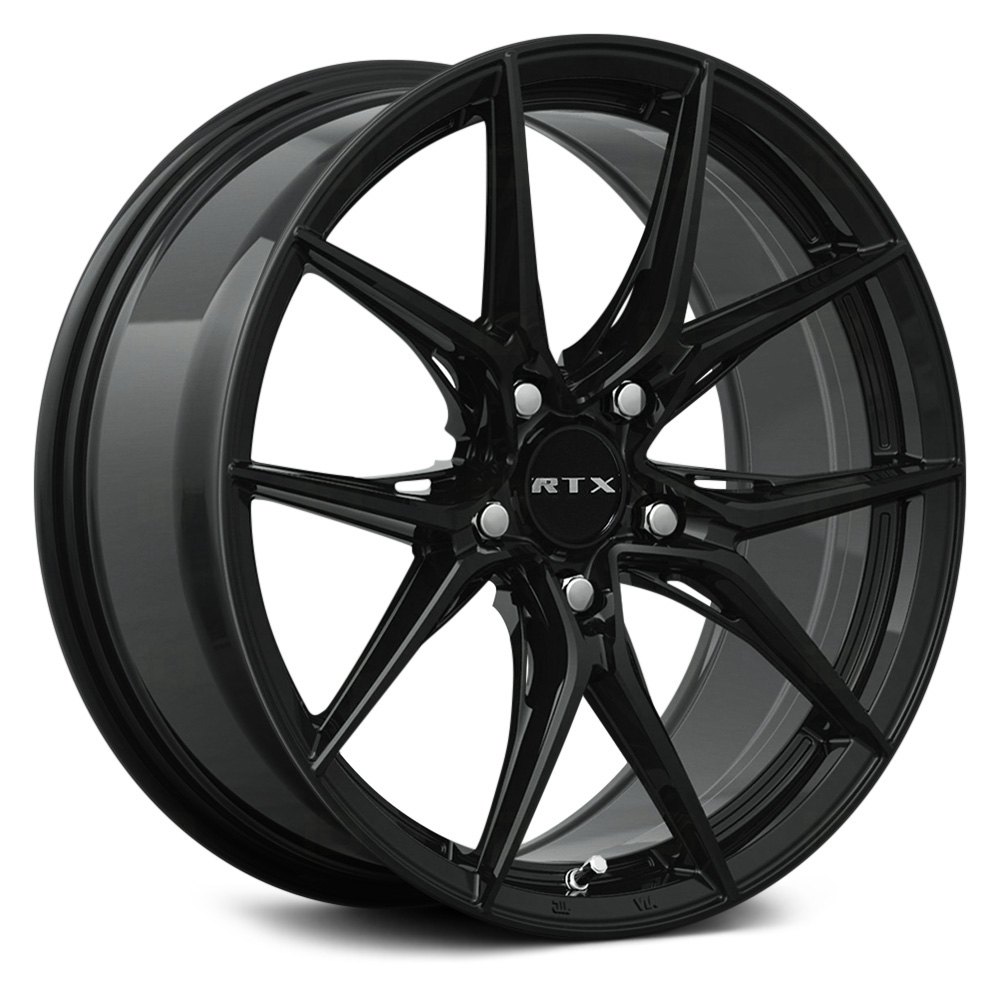 RTX® SLICK Wheels - Gloss Black Rims