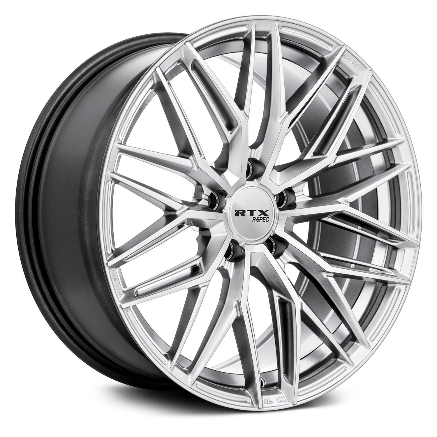 RTX® SW20 Wheels - Silver with Machined Face Rims