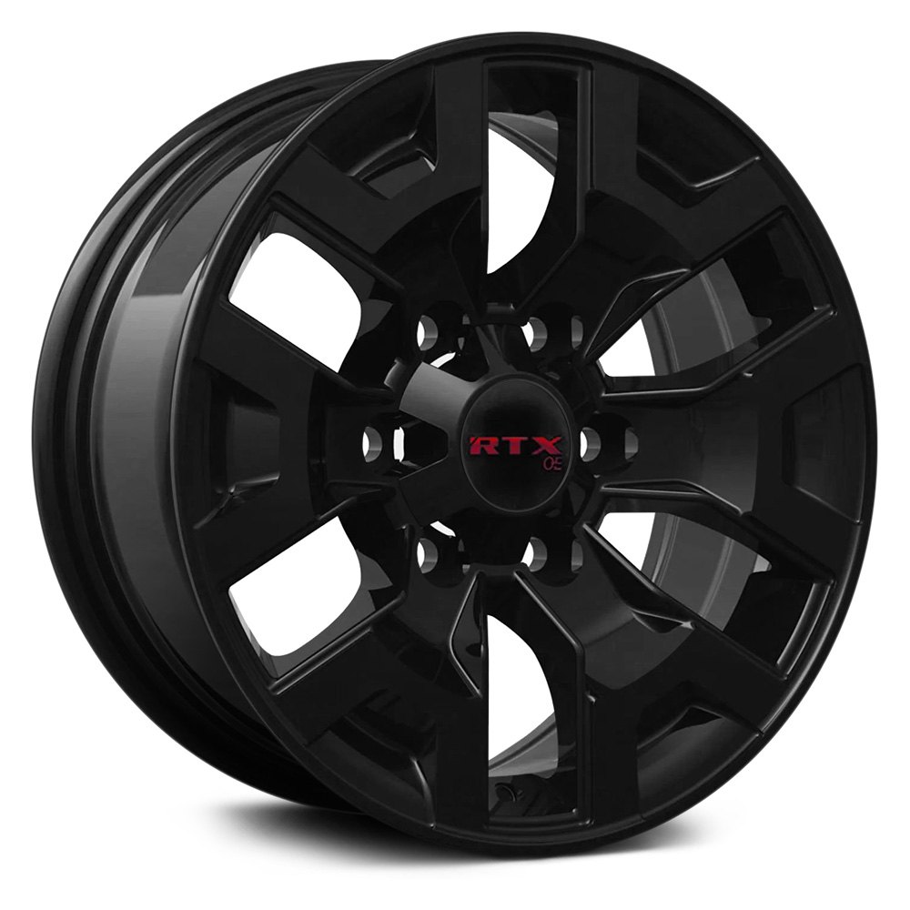 RTX® TY-01 Wheels - Satin Black Rims