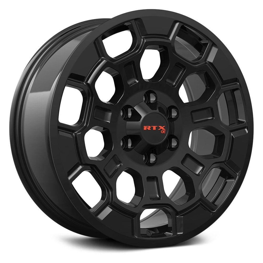 RTX® TY-03 Wheels - Satin Black Rims
