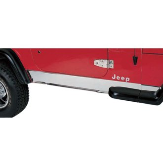 Jeep Wrangler Chrome Rocker Panels | CARiD