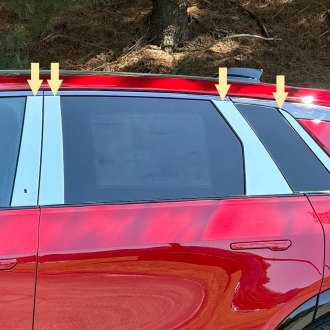 Chrome Pillar Post Trim for Cars & Trucks – CARiD.com