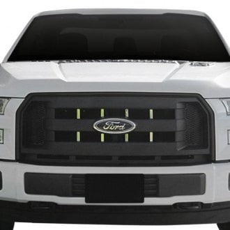 Ford F-150 Custom Grilles - Billet, Mesh, CNC, LED, Chrome, Black