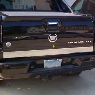 Custom Tailgate Trim | Chrome, Polished Stainless Steel, Diamond Tread