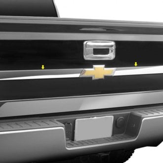 2016 Chevy Silverado Tailgate Trim - Chrome, Polished Stainless Steel