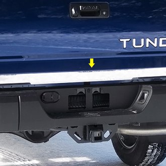 Custom Tailgate Trim | Chrome, Polished Stainless Steel, Diamond Tread
