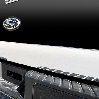 Ford F-150 Tailgate Trim - Chrome, Polished Stainless Steel
