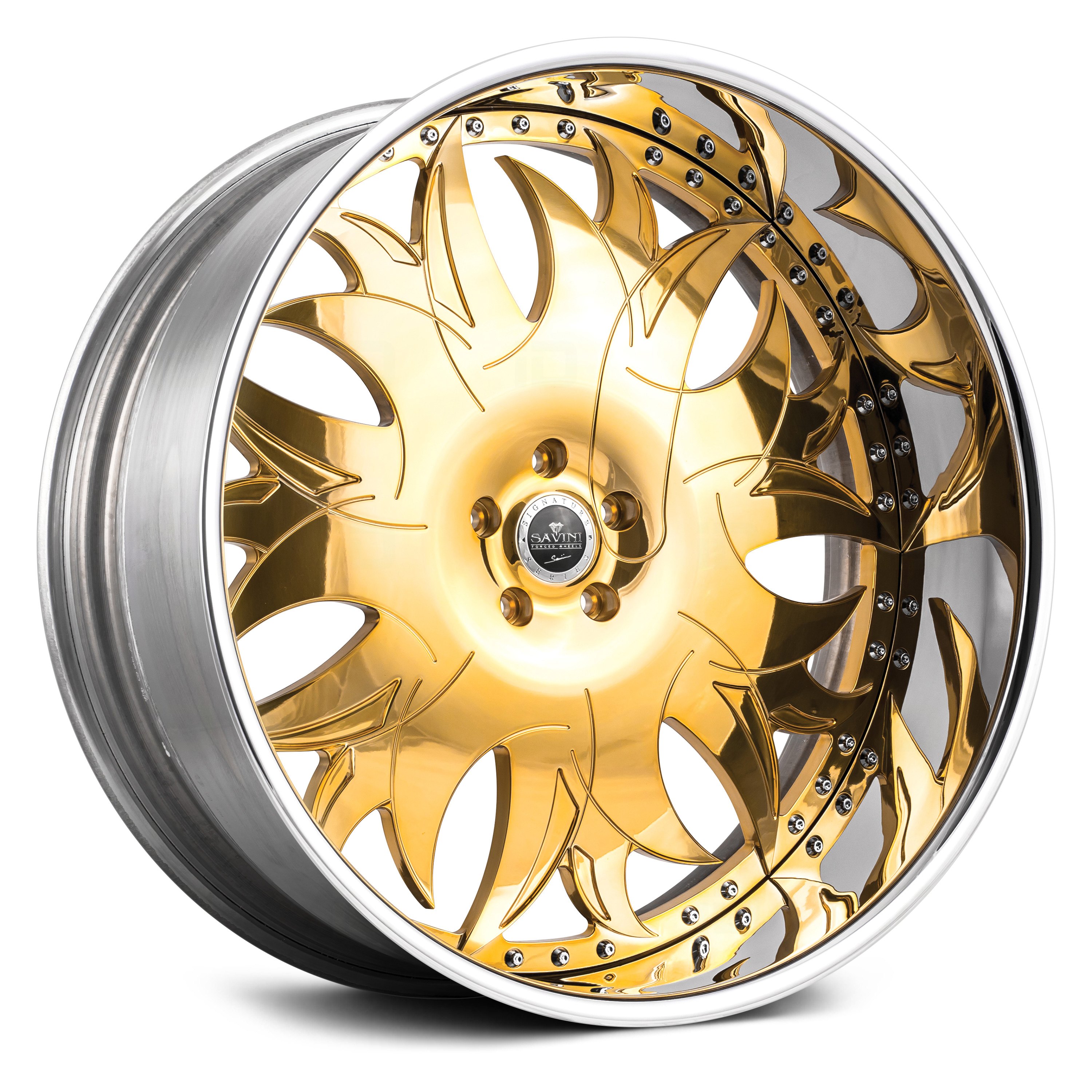 SAVINI® ANCONA SD-10 3PC Wheels - Custom Finish Rims