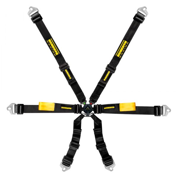 Schroth® SR 94510-2-29 - 6-Point Enduro™ 2x2" Harness Belts, Red